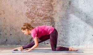 Half Split Yoga Pose: Stretch & Flex with Half Monkey Pose